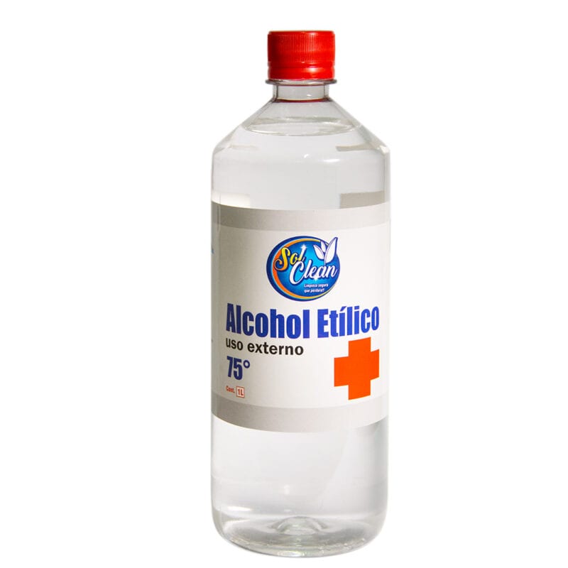Alcohol Etílico 1 Lt. 75° - Sol Clean | Uno Más Uno