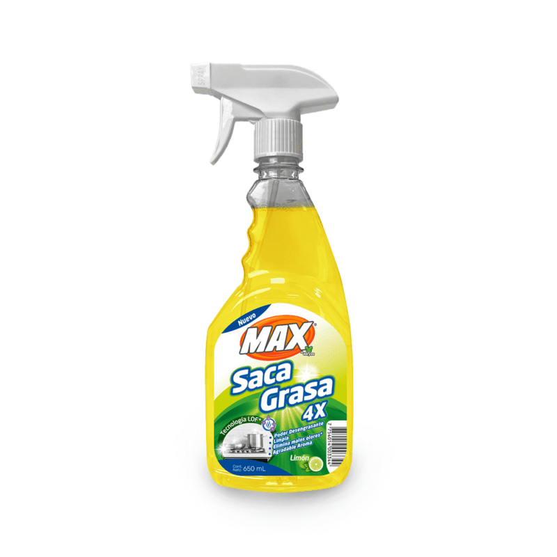 Sacagrasa 650 Ml. C/Gatillo Max - Daryza | Uno Más Uno